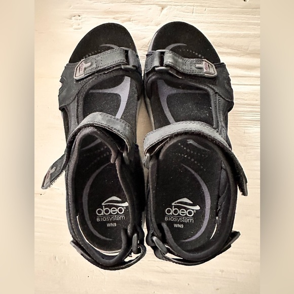 Abeo | Shoes | Abeo Bio System Sandals Black 9nw | Poshmark
